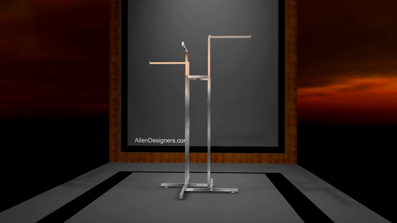 Four-Arm Racks With Straight Arms - YouTube