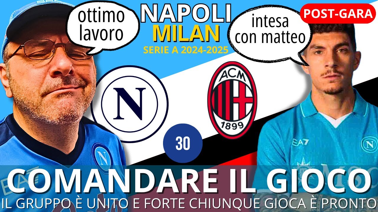 NAPOLI - MILAN : DI LORENZO : Conferenza post gara - #NapoliMilan #2-1 ...