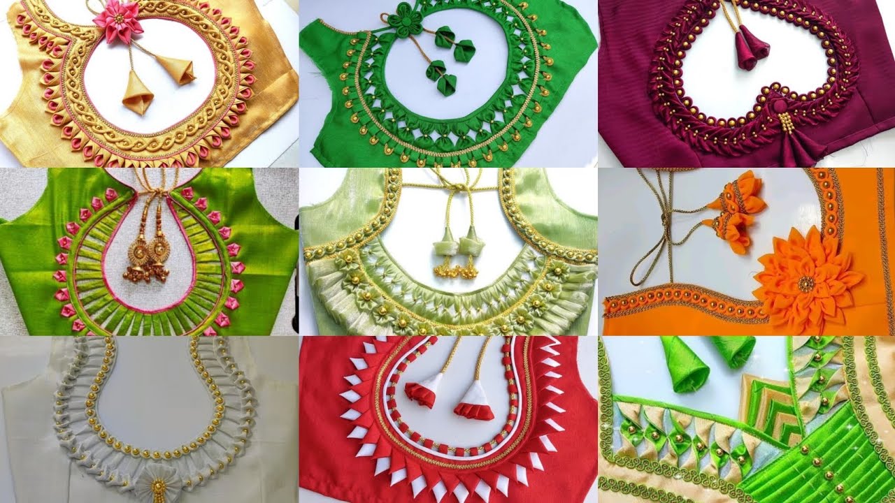 Blouse ke gale ka new design//Bilauj ke dijain new 2024//न्यू ब्लाउज ...