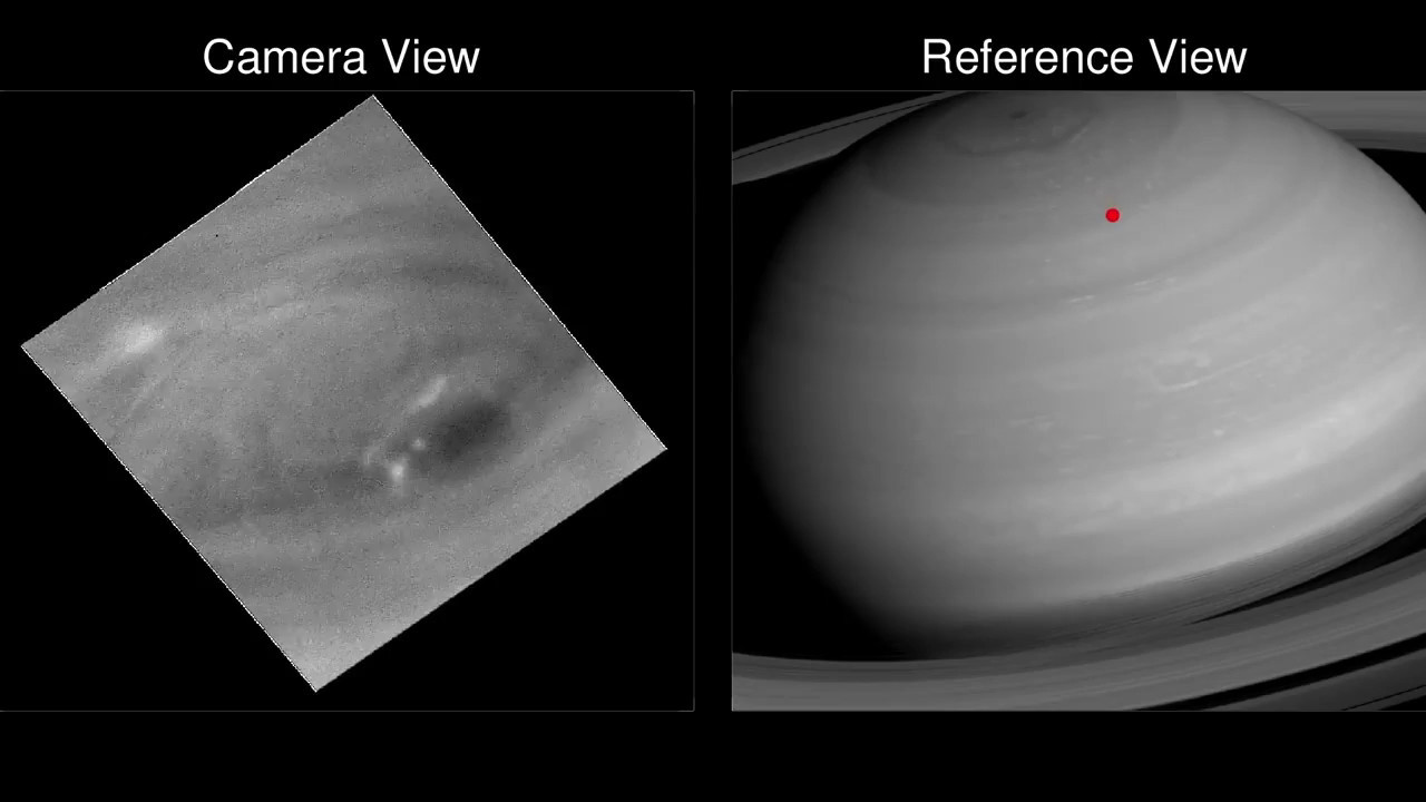 First Up Close Images Of Saturn From NASA's Cassini Space Probe - YouTube