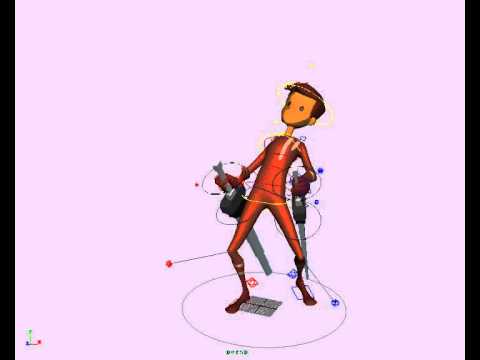 20140615 Stewart free rig Animation practice - YouTube