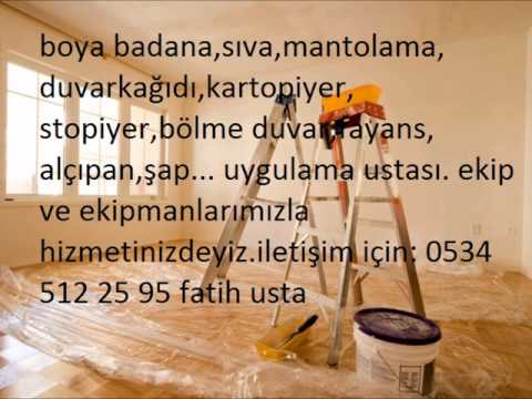 Gümüşpala  Boya ustası boya uygulama ustası ## alçı sıva,kara sıva,alçıpan duvar kağıdı ustası ## 05