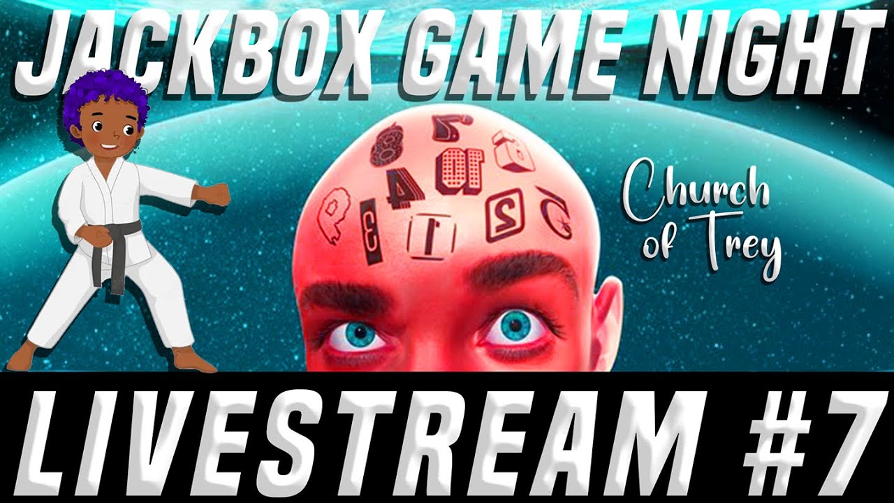 JACKBOX GAME NIGHT Live Stream #7: Featuring Rapping Robots, Quiplash ...