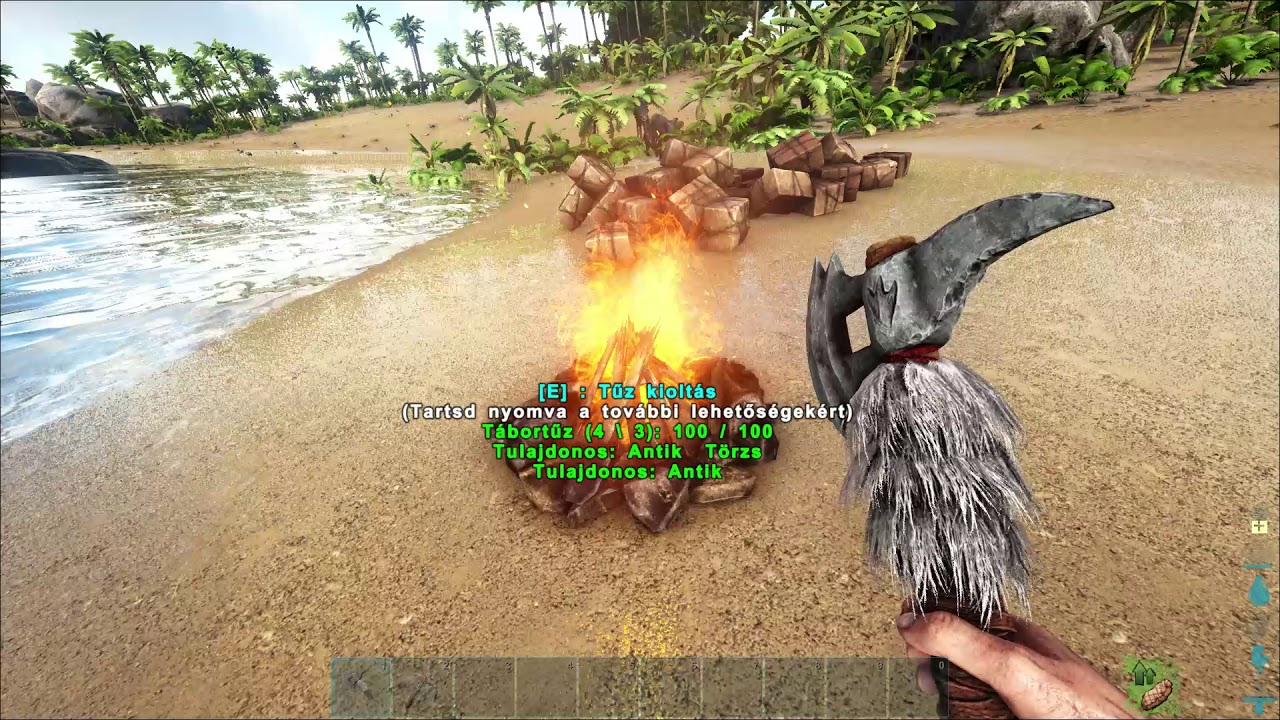 ARK Survival Evolved 2.0 {antik games} 1rész - YouTube