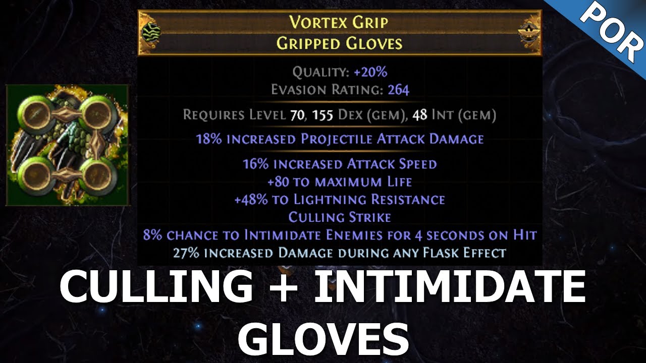 [3.11] Harvest Crafting: Culling Strike + Intimidate Gloves - YouTube