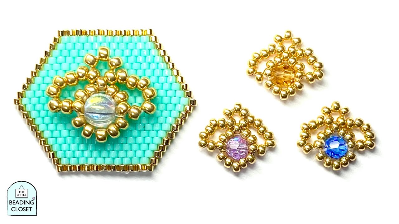 How to make beaded bees seed beads with 4mm or 6mm rounds - YouTube