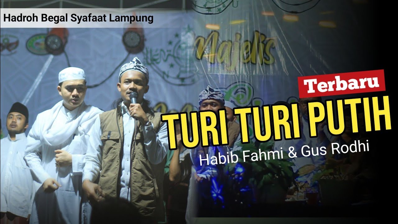 SHOLAWAT TURI TURI PUTIH - PP BMJ BERSHOLAWAT - HABIB FAHMI AL HADDAD ...