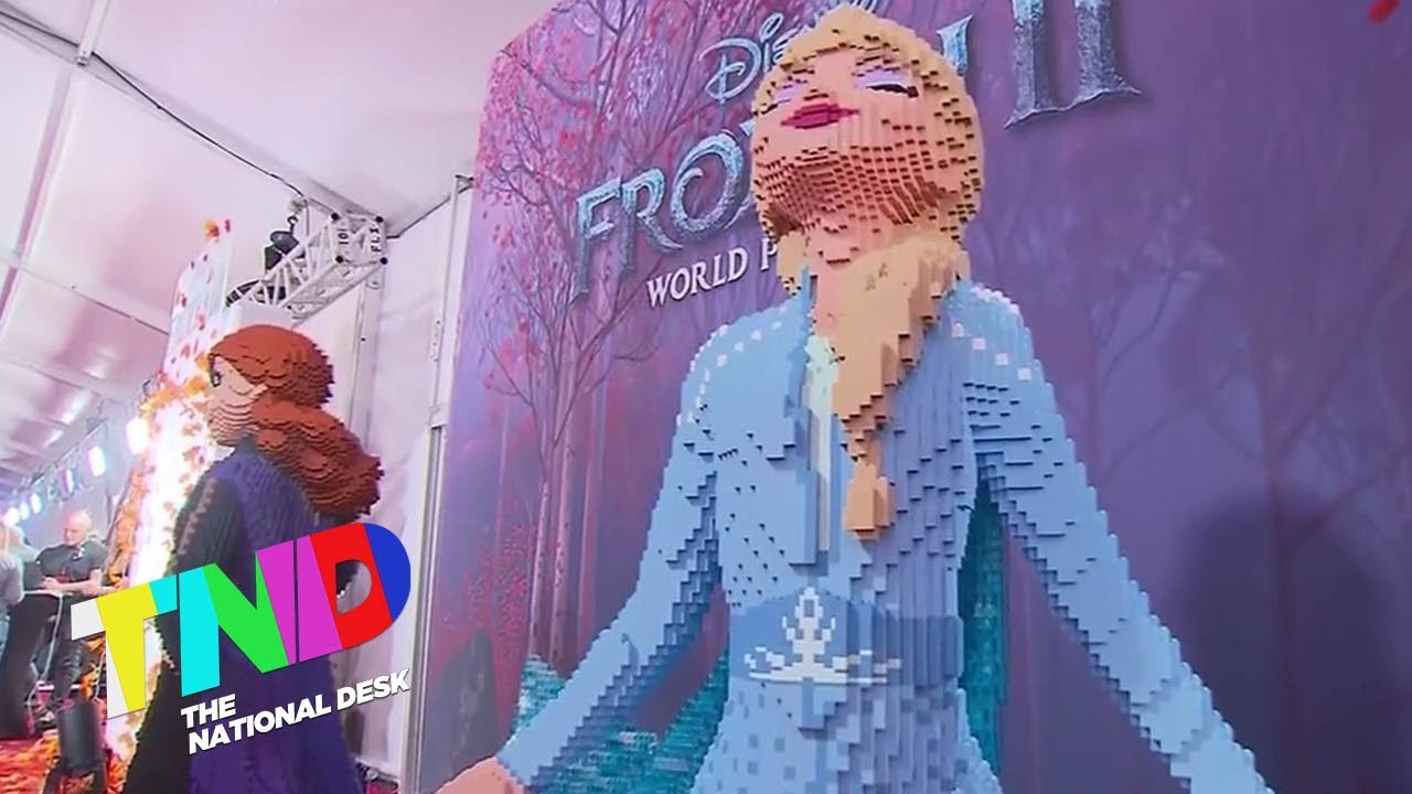 "Frozen 2" lego display - YouTube