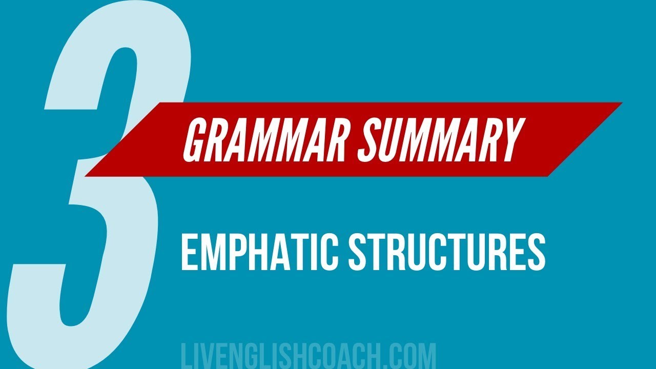 Emphatic Structures. Cleft Sentences. Эмоционально окрашенная речь ...