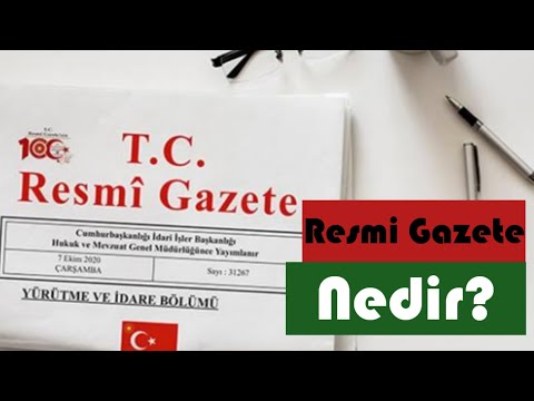Resmi Gazete Nedir? Ne İşe Yarar
