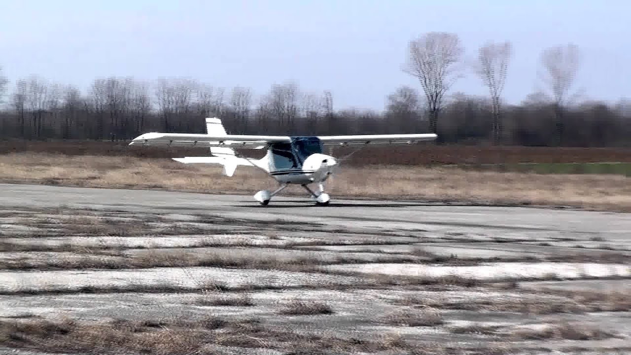 Factory Visit Flysynthesis Storch (Ultralight airplane) 2011 HD - YouTube