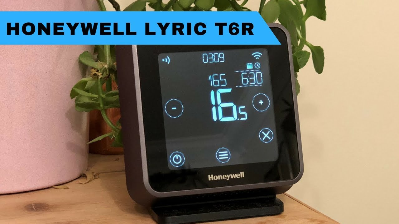 Honeywell Lyric T6R - Works Really Well With Apple HomeKit - YouTube
