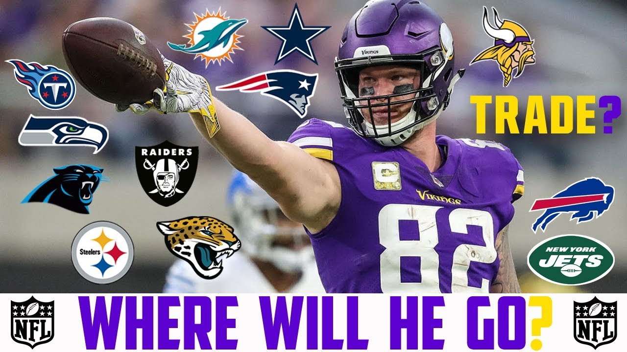 Kyle Rudolph Trade ? (2019 NFL Trade Rumors) Vikings Trade Kyle Rudolph ...