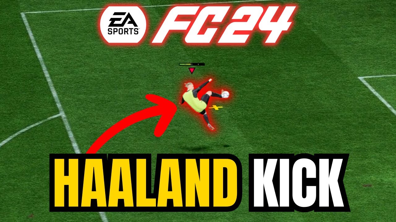 FC 24: Tutorial for Haaland Kick from Manchester City vs Borussia ...