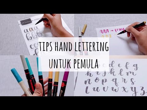 HAND LETTERING TIPS FOR BEGINNERS (cara lettering, tips, rekomendasi ...