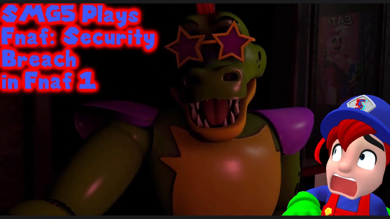 Security Breach in Fnaf 1?! yup...I'm dead.. (Fnaf: Security Breach in ...