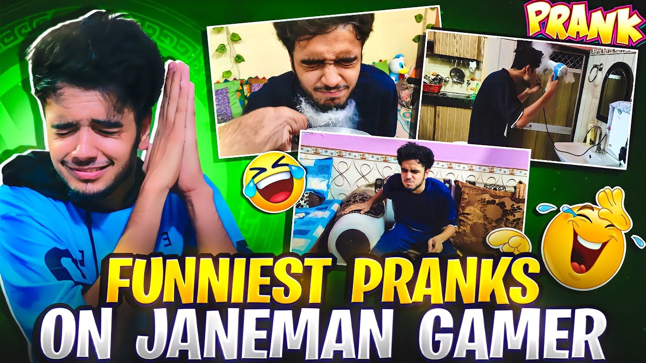 Funniest Pranks On Janeman Gamer😈😜| Prank Gone Wrong😭| Brothers Fight ...