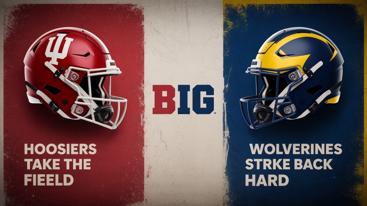 CFB 26 Indiana Hoosiers Vs Michigan Wolverines CPU Vs CPU Simulation ...