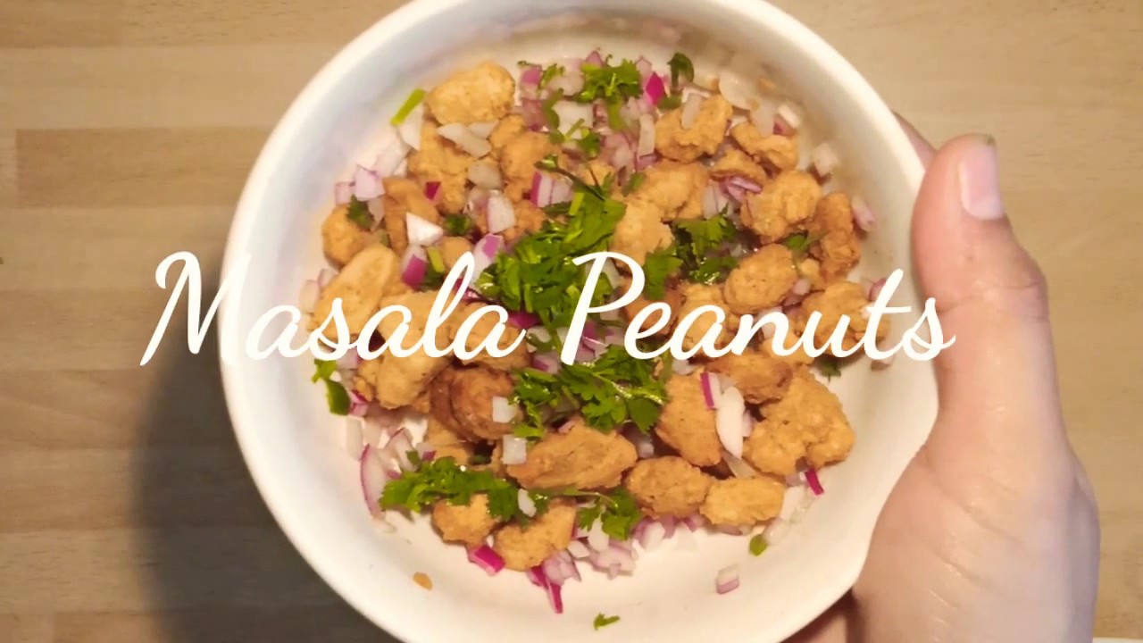 Masala Peanuts| Easy snack| Indian snacks| 10min snacks - YouTube