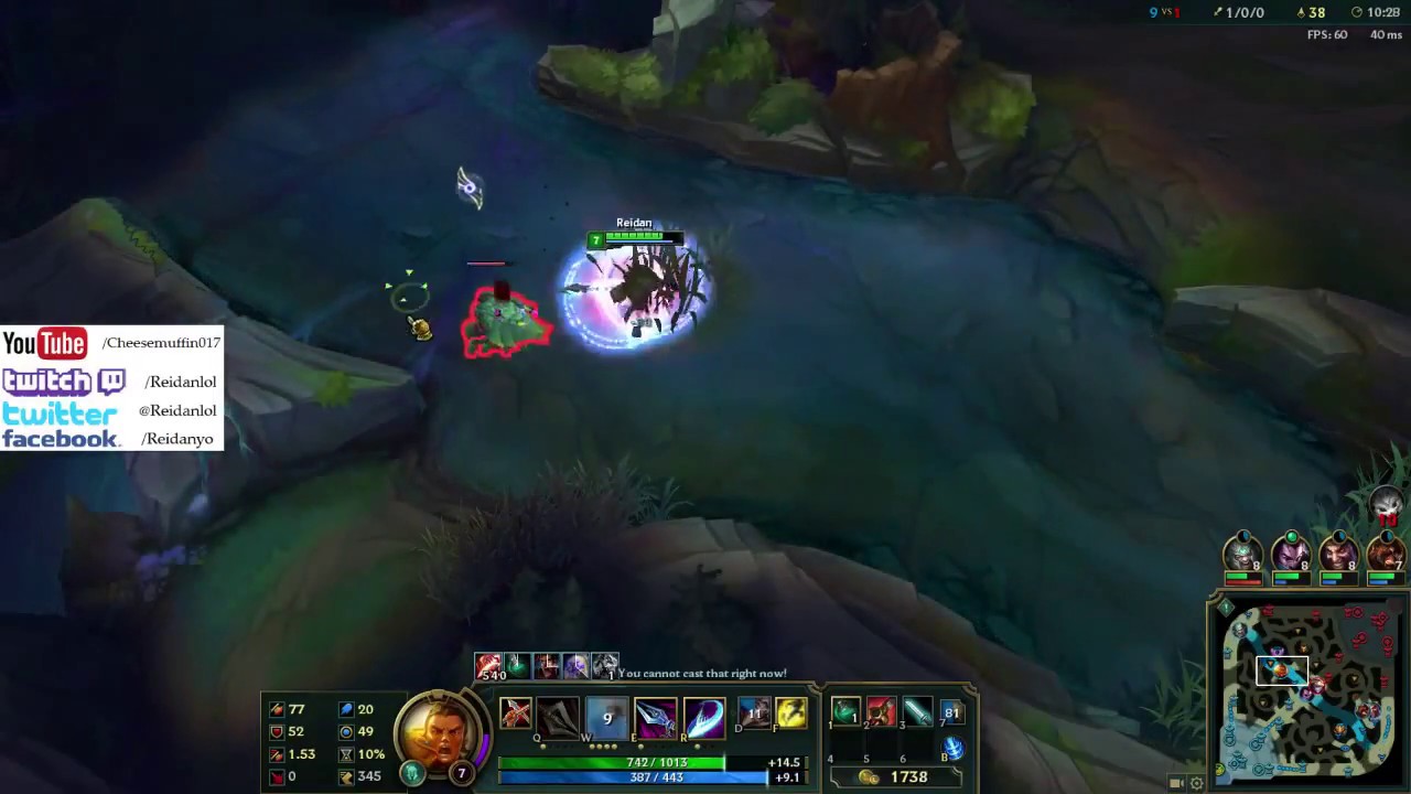 League Of Legends Xin Zhao Gameplay 1 Youtube