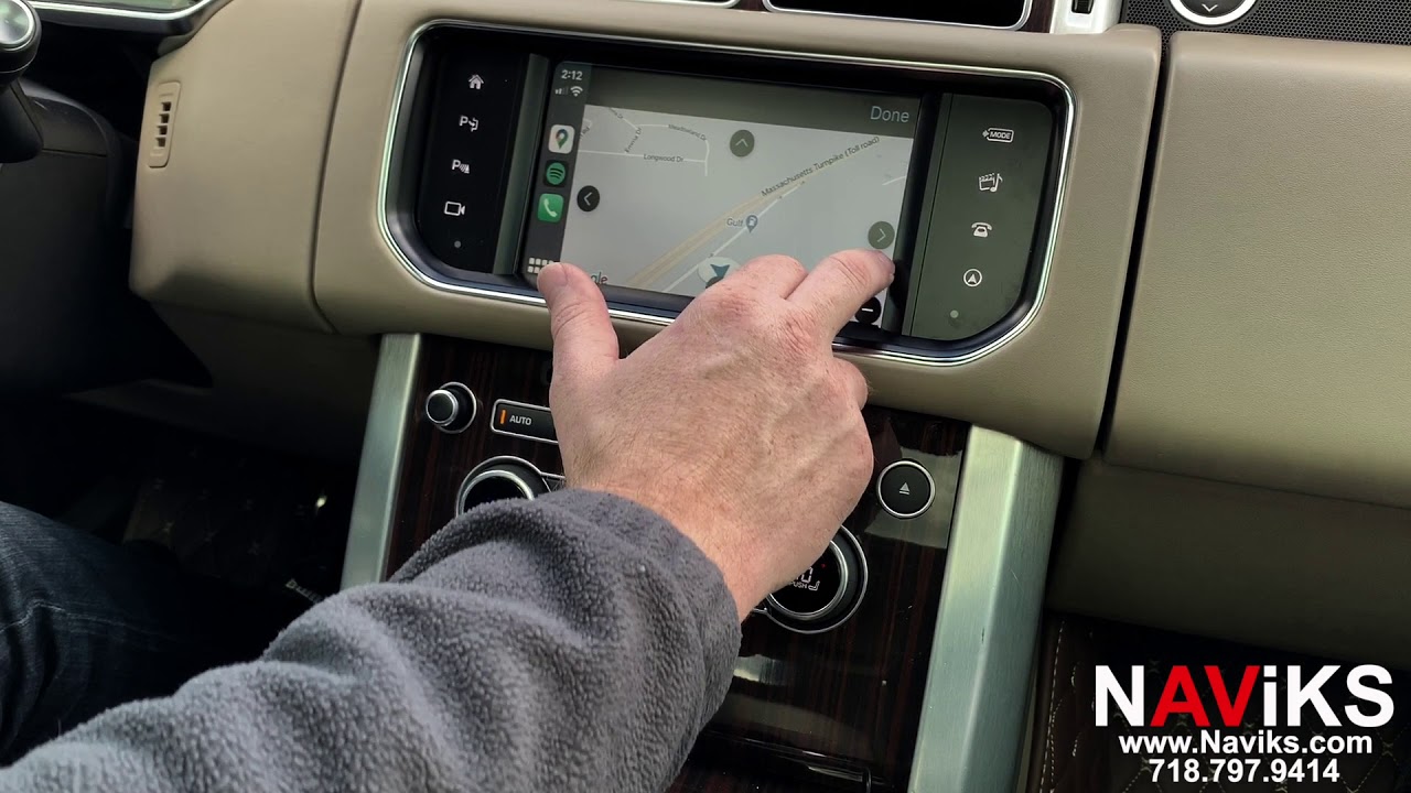 Fits 2013 - 2016 Range Rover HSE (L405) Apple CarPlay + Android Auto ...