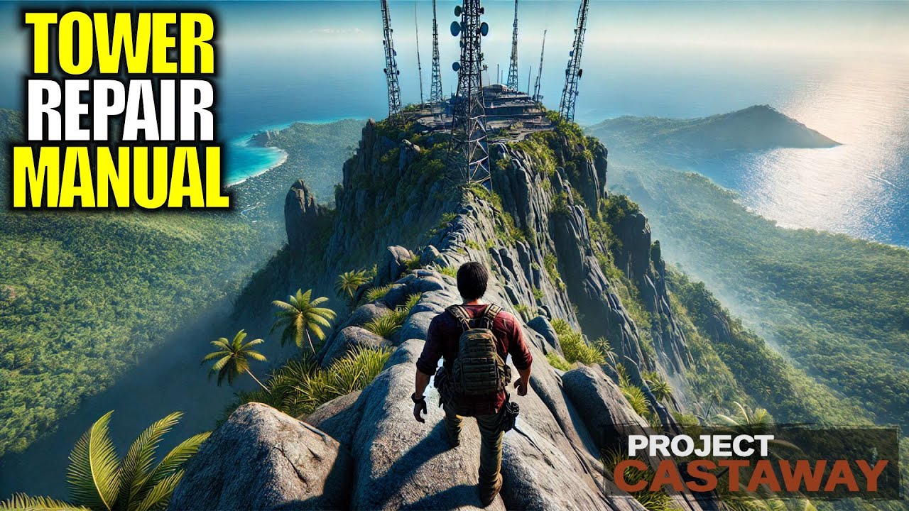 Silver Tools and Radio Tower Repair Manual | Project Castaway Gameplay ...