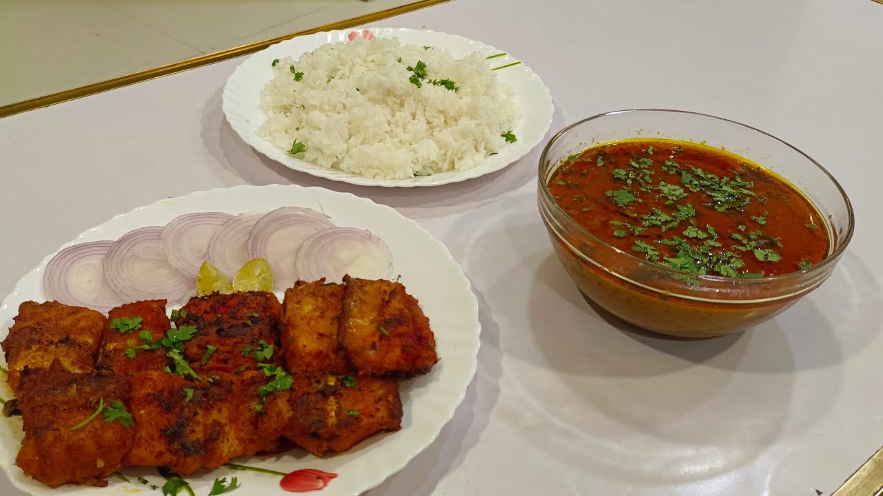 kokan Style Yellow Bam Curry | Fish Fry | How to Make kokan Style fish ...