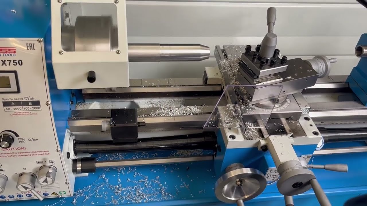 part 9 WBL290F WEISS Metal Lathe with SINO SDS6-2V DRO Detailed ...