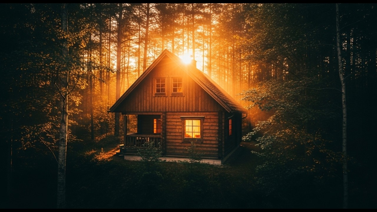 Building a Wooden Cabin in the Forest | 3-Minute Full Time-Lapse from ...