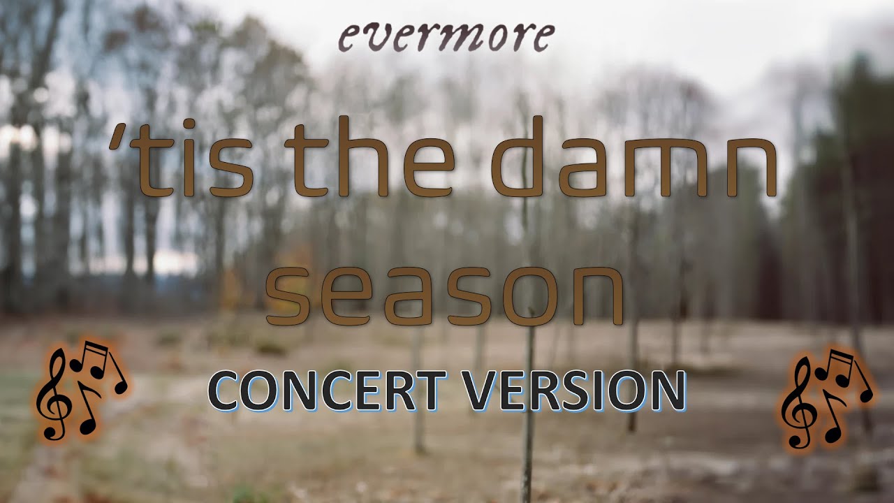Taylor Swift - 'tis the damn season (Concert Version) - YouTube