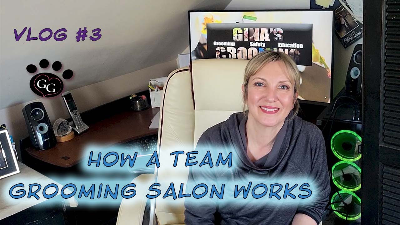How a Team Grooming Salon Works - Dog Grooming VLOG - Episode 3 - Gina ...