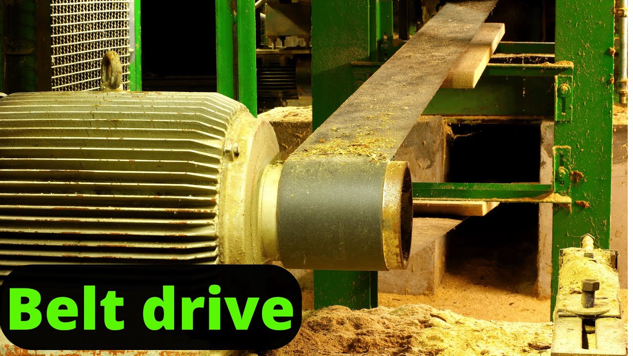 Belt drive system basic | Belt drive system explained | What is belt ...