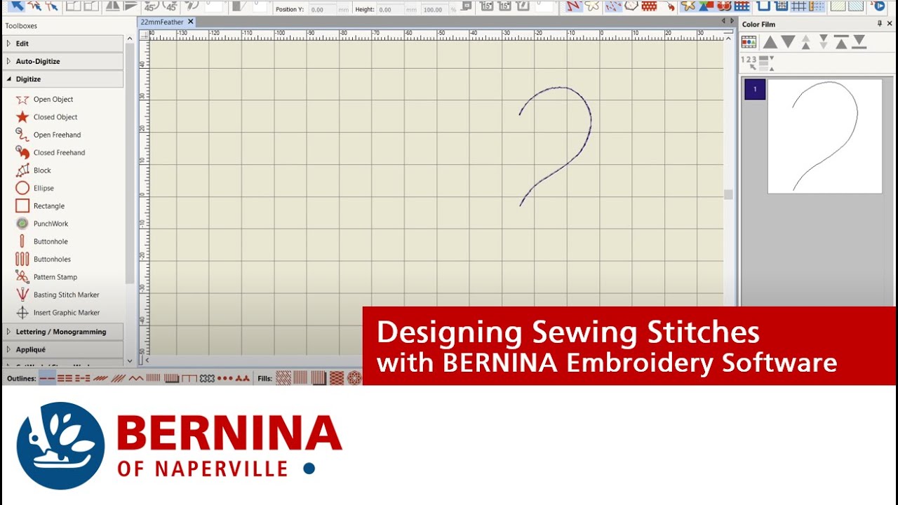 BERNINA Embroidery Software Can Create Stitches on Your Sewing Machine ...