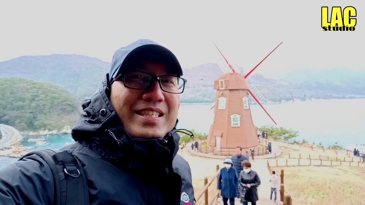 #6 Experiences in Windy hill, Geoje Island in Busan Korea - YouTube