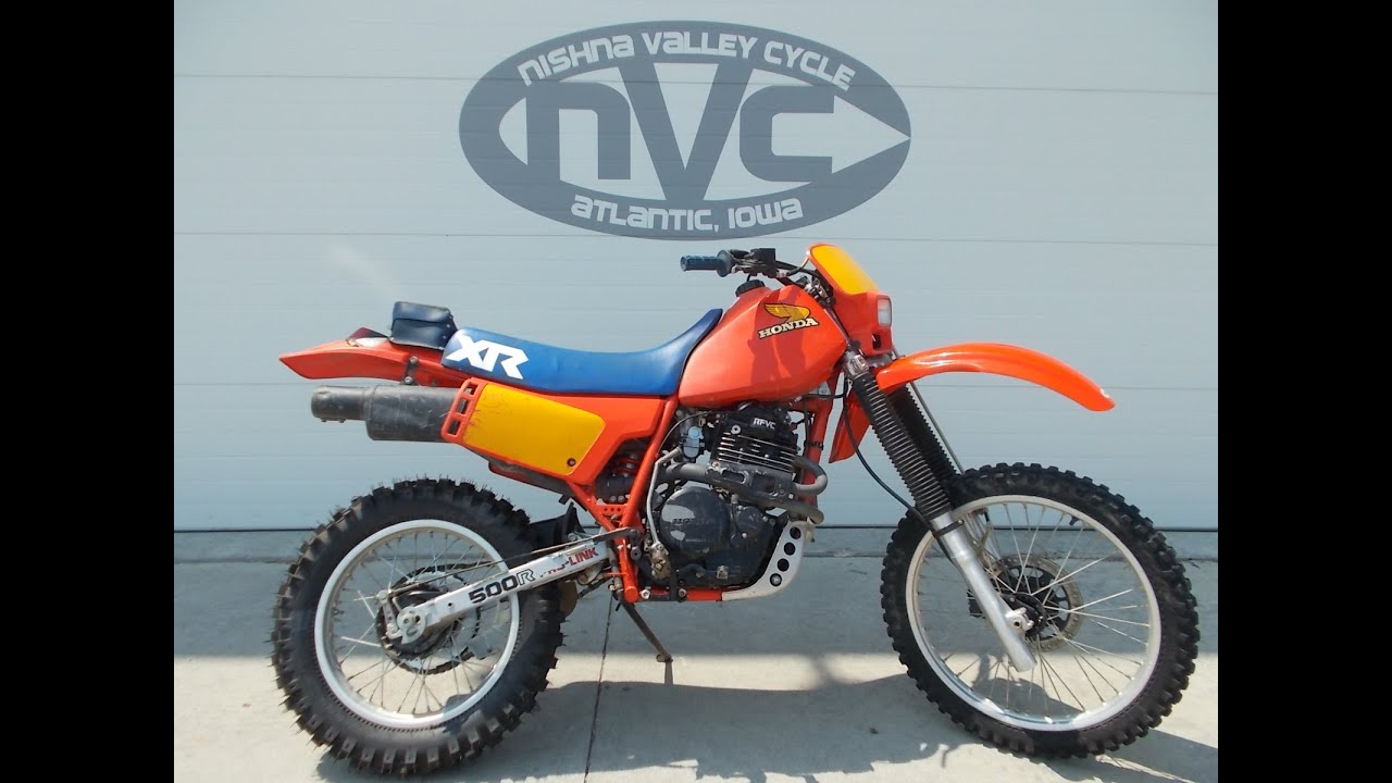 1983 XR500R Video - YouTube