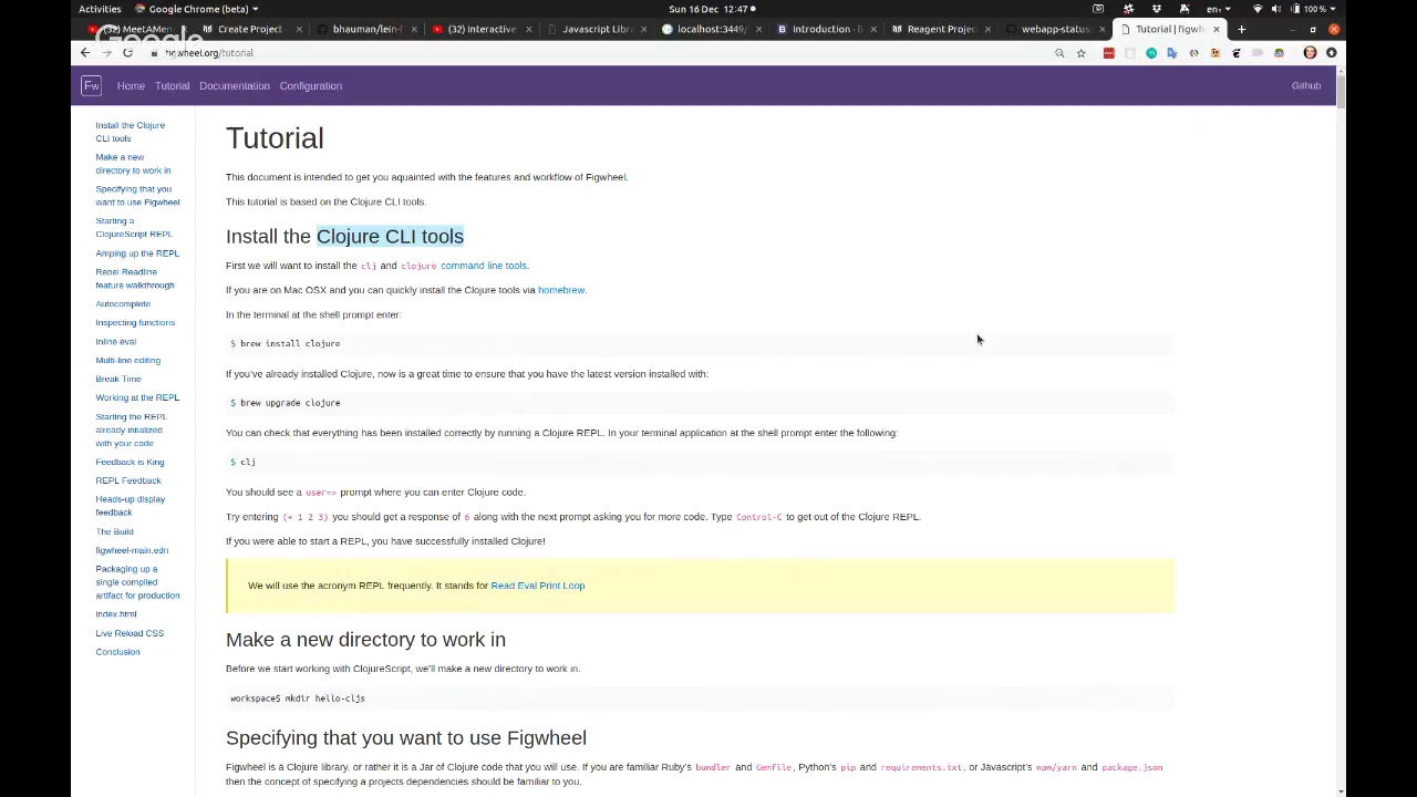 Practicalli Clojure 7 Clojurescript And Simple Reagent Sites Youtube