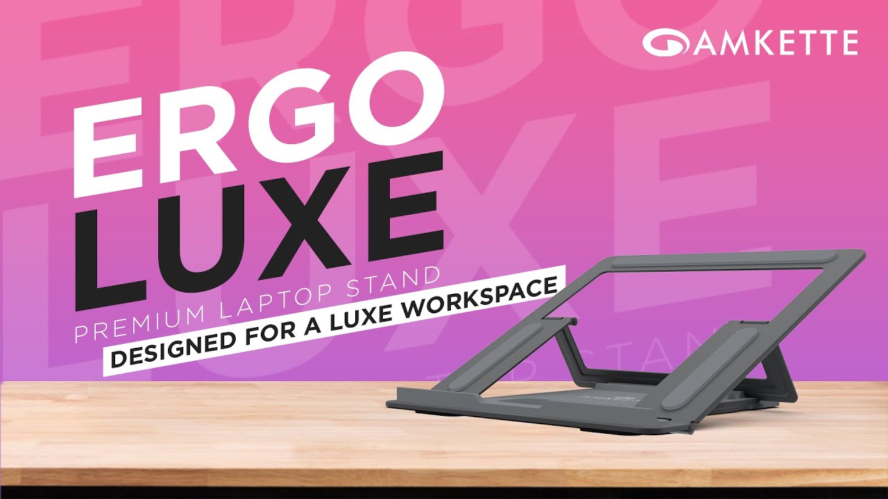 Ergo Luxe Laptop Stand | Premium Laptop Stand | Compact and Foldable ...