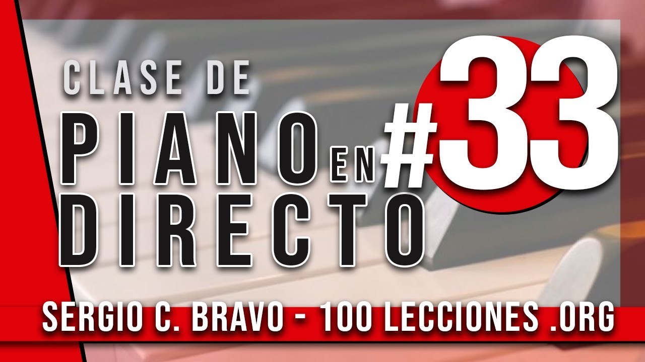 🔴 Clase de Piano #33 - La escala Cromática. - YouTube