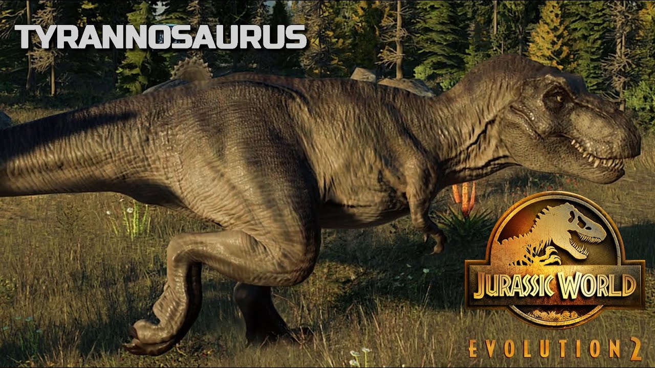 4 JP Triceratops vs 2 JP T-Rex - Jurassic World Evolution 2 (4K 60FPS ...