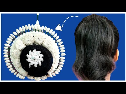 How to tie tahiya in short hair | Taying tahiya for child in odissi ...