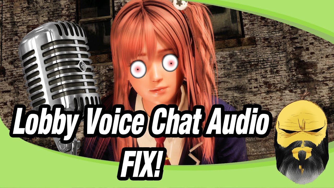 Dead or Alive 6 PC lobby voice chat sound FIX - YouTube