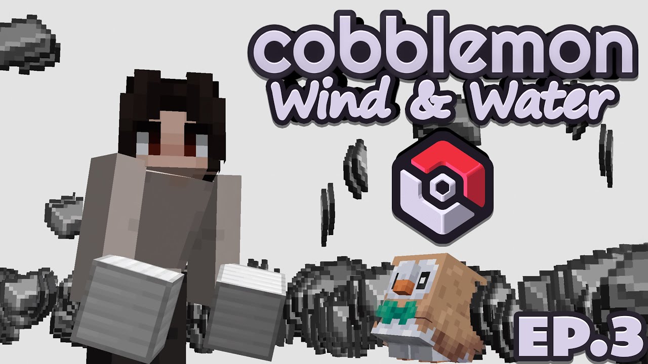 Cobblemon Wind & Water Ep.2 - SWIMMING IN IRON! - YouTube