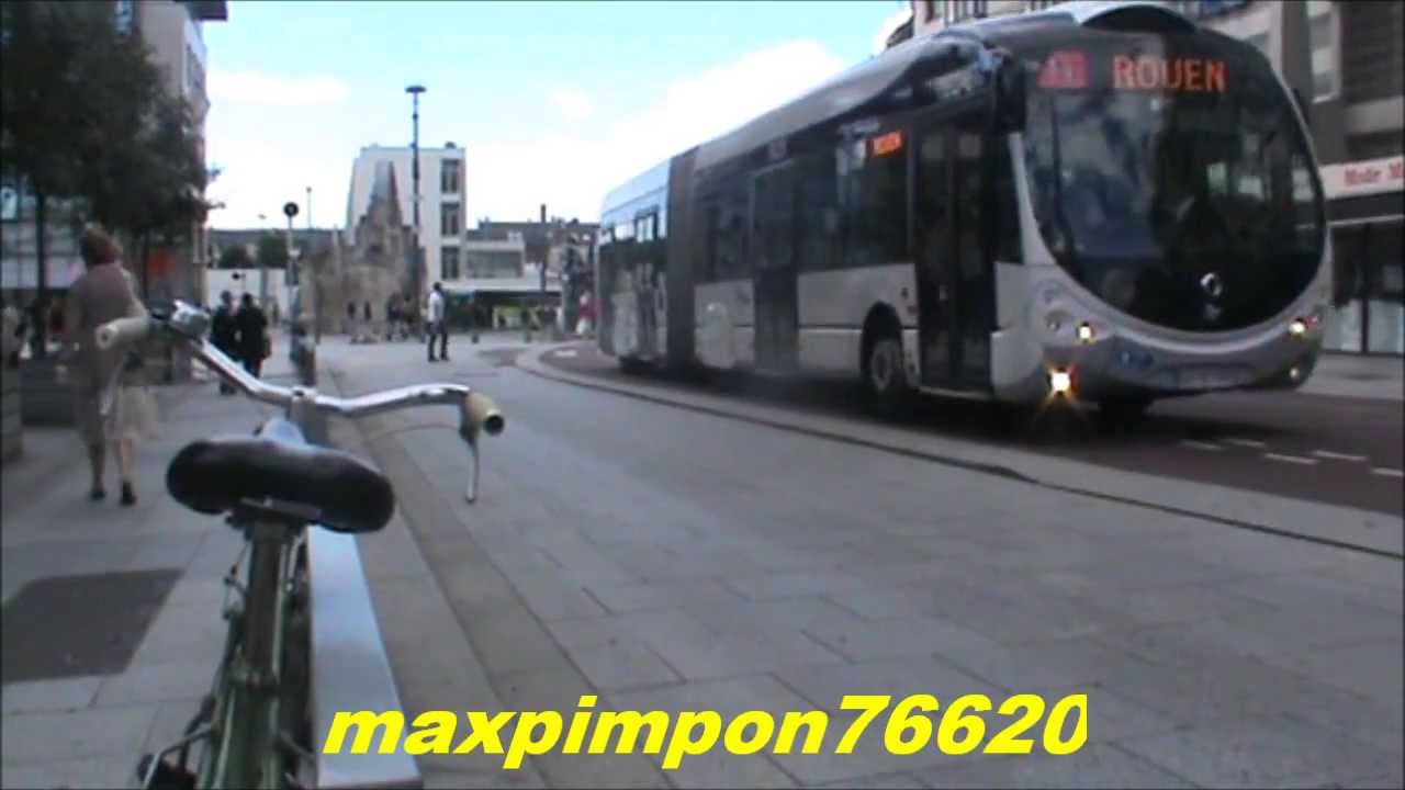 Transports en communs bus / TEOR ( ROUEN 76 ) - YouTube