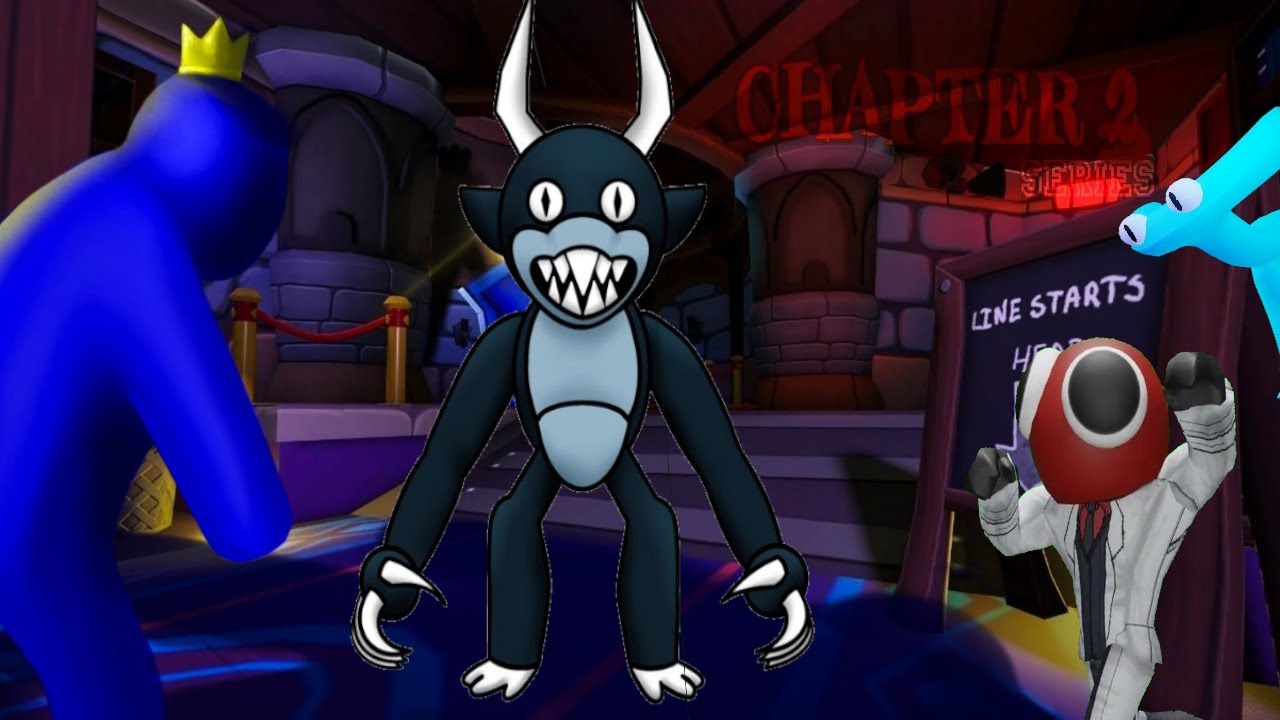 Rainbow Friends Chapter 3 trailer concept!! (Black is back) - YouTube