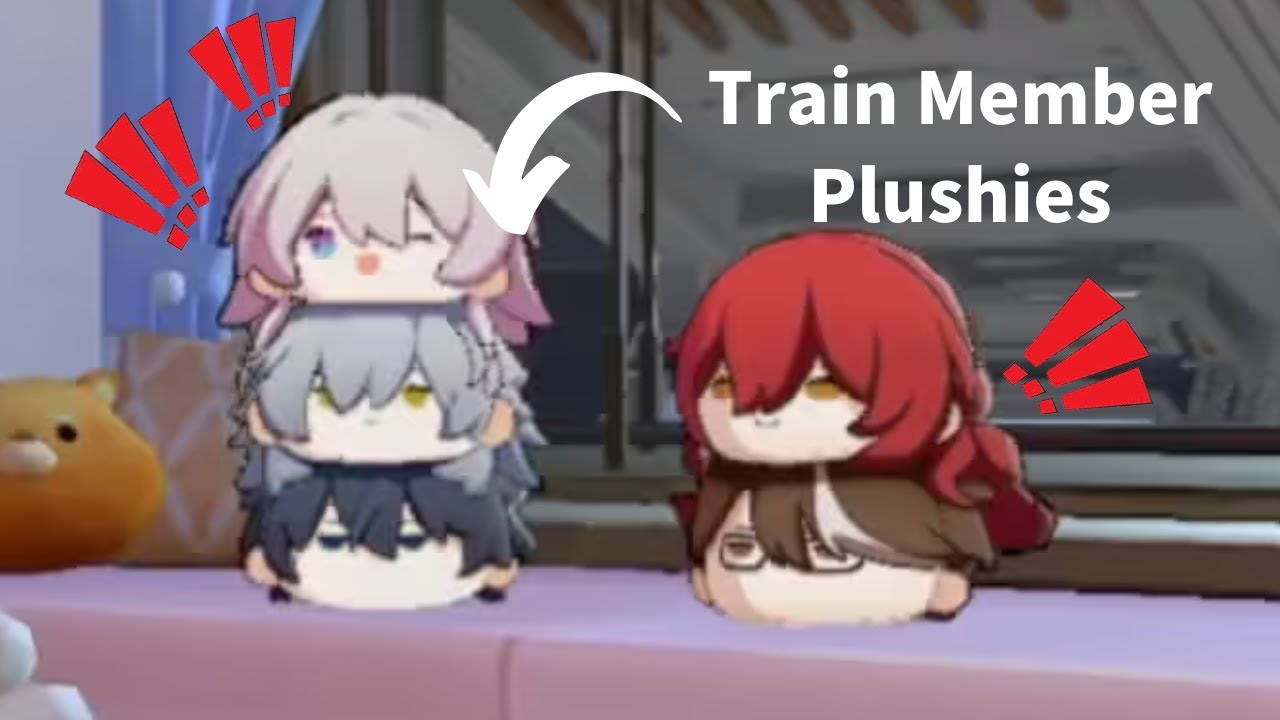 Stories Behind Secret Plushies in March 7th Room|Honkai Star Rail|March ...