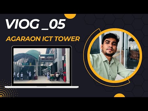 Vlog-6 Visit Agargaon ICT Tower #RDB #Metro station