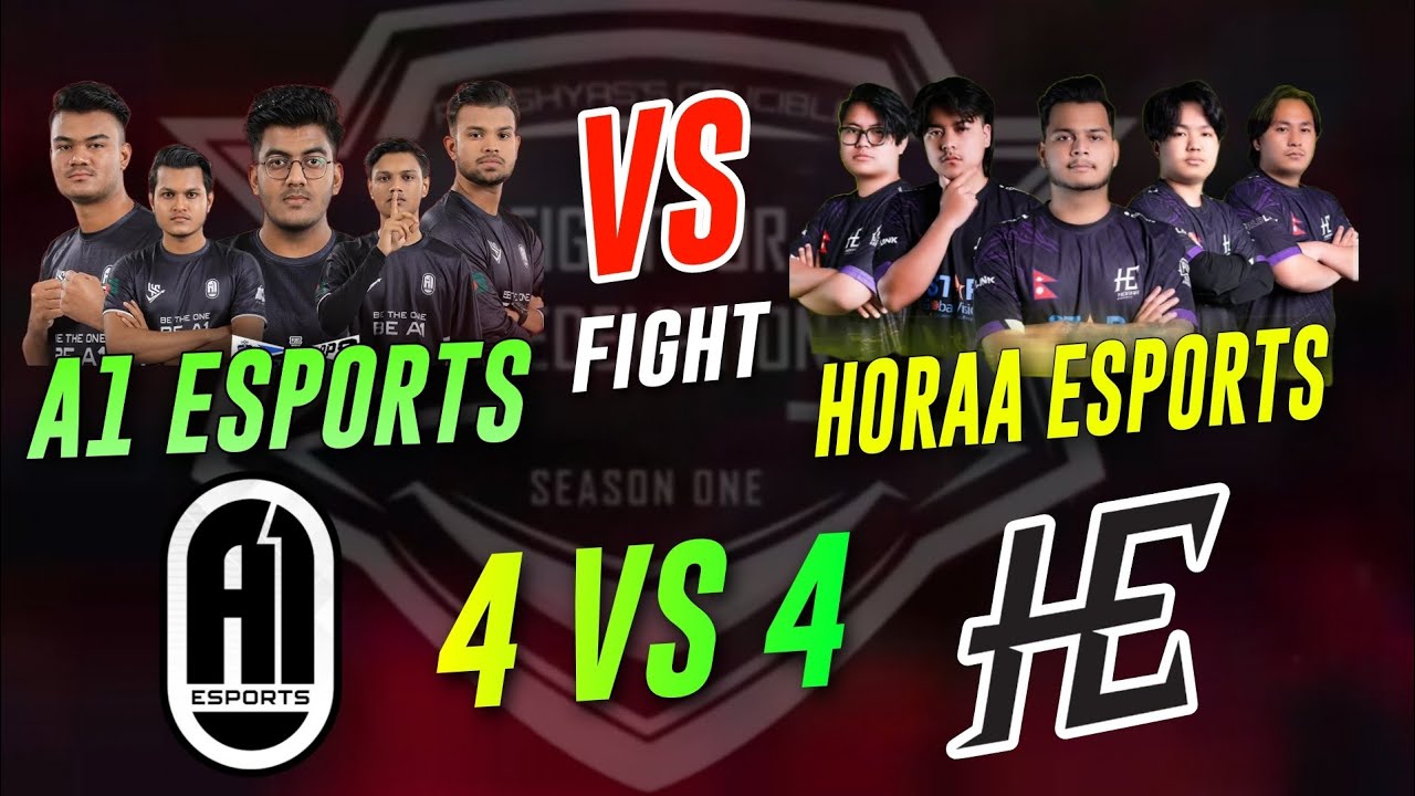 A1 ESPORTS VS HORAA ESPORTS FIGHT | A1 ESPORTS Win This Fight | A1 vs ...