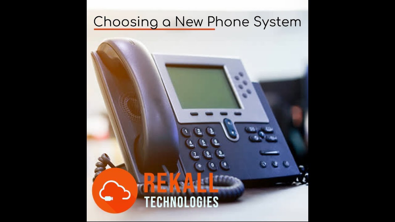 Choosing a New Phone System - YouTube