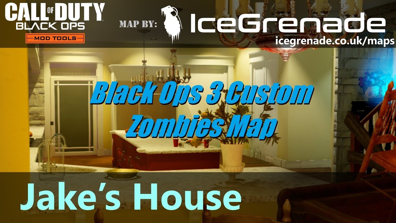 Jake's House Zombies | Black Ops 3 Custom Zombies Map - YouTube