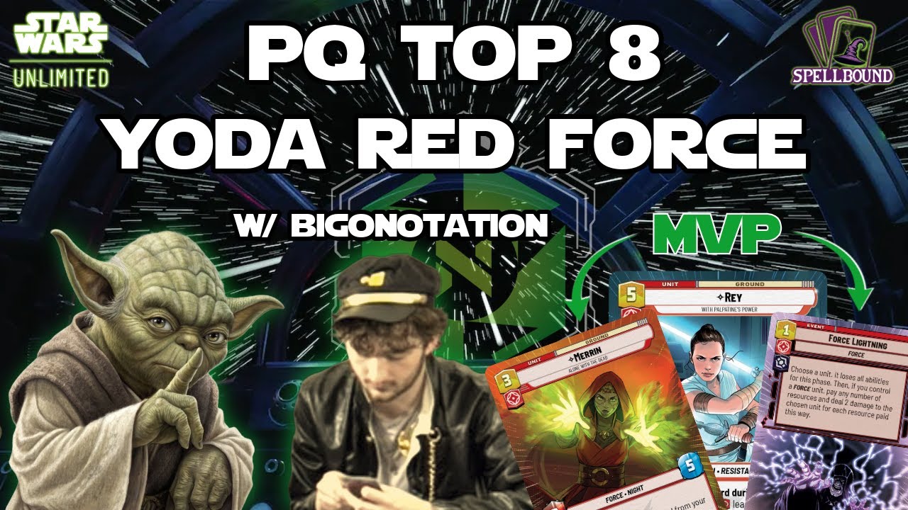 Yoda Force Red w/BigONotation | Star Wars Unlimited - YouTube